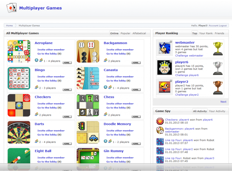Dolphin Multiplayer Gamez and Game Zone Pack :: webmediaservices